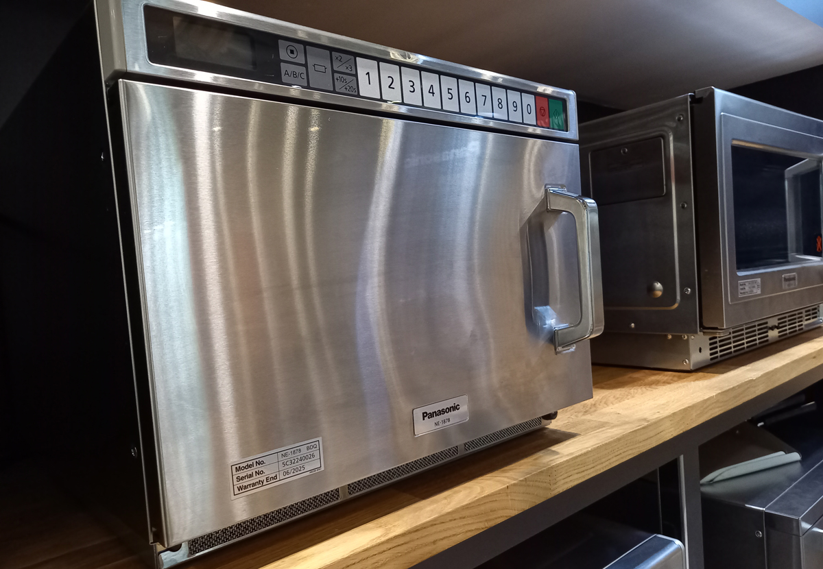 New Panasonic Inverter commercial microwave