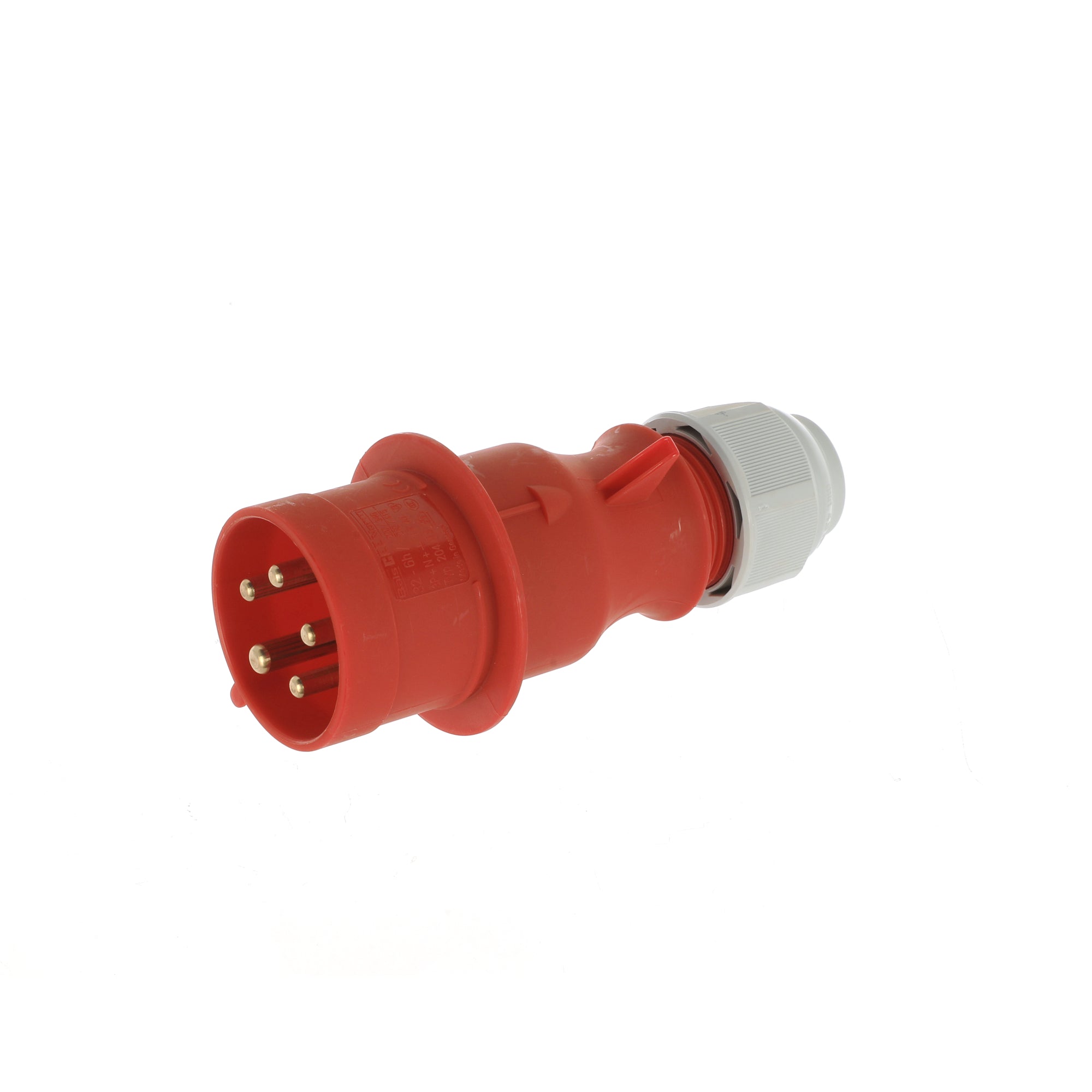 32AMP Red 5 Pin Commando Plug