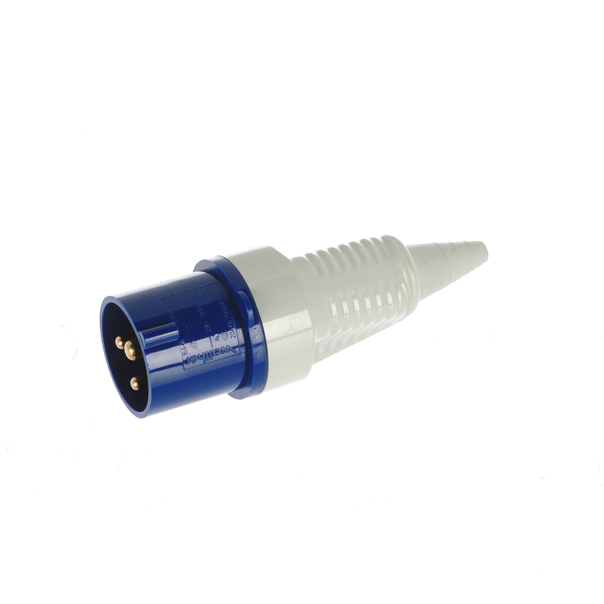 16AMP Blue 3 Pin Commando Plug