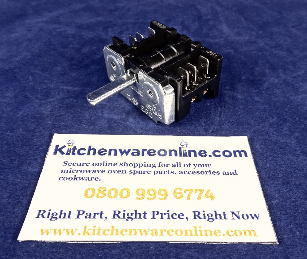 Euromaid oven function selector switch